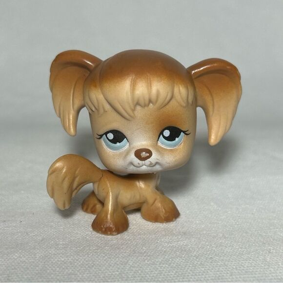 Littlest Pet Shop | Toys | Littlest Pet Shop Tan Brown Blue Eyes Cocker ...